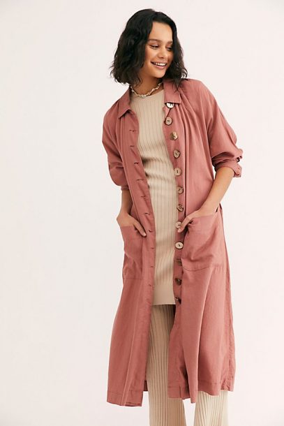 Kick-Start Your Spring Wardrobe With These Lightweight Linen Coats ...