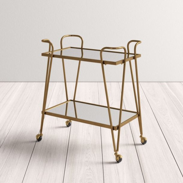 10 Chic Bar Carts for Cocktail Lovers Near and Far