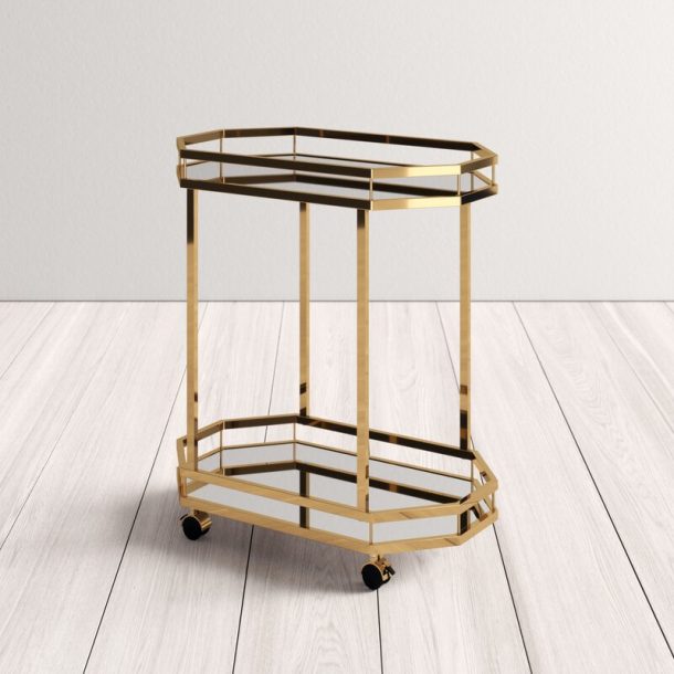 10 Chic Bar Carts for Cocktail Lovers Near and Far