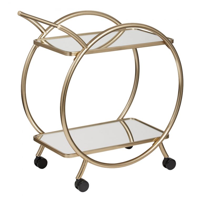 10 Chic Bar Carts for Cocktail Lovers Near and Far