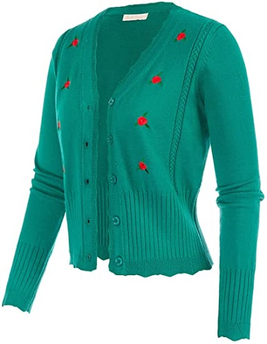 The Prettiest Floral Embroidered Cardigans That Scream Spring