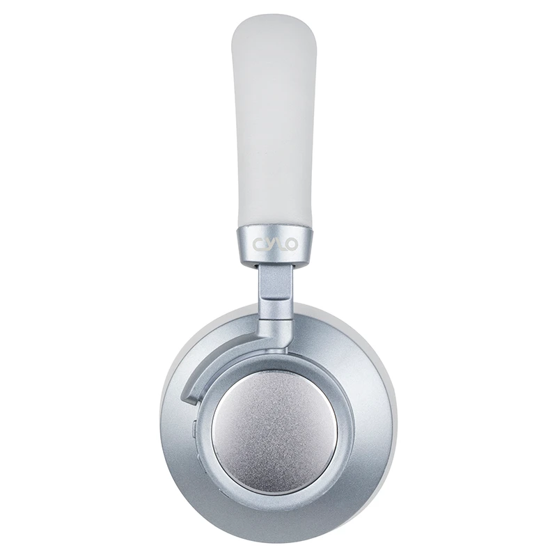 Pro Bluetooth Headphones - Silver by CYLO - FabFitFun Pro Bluetooth Headphones - Silver by CYLO - FabFitFun